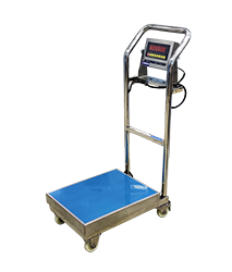 Stainless Steel Trolley Platform Scale Mobile & Waterproof Bench Scale
