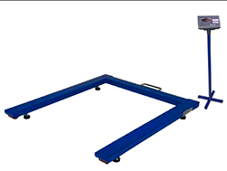 U-Shaped Pallet Floor Scale | Heavy-Duty Portable Scale for Warehouses